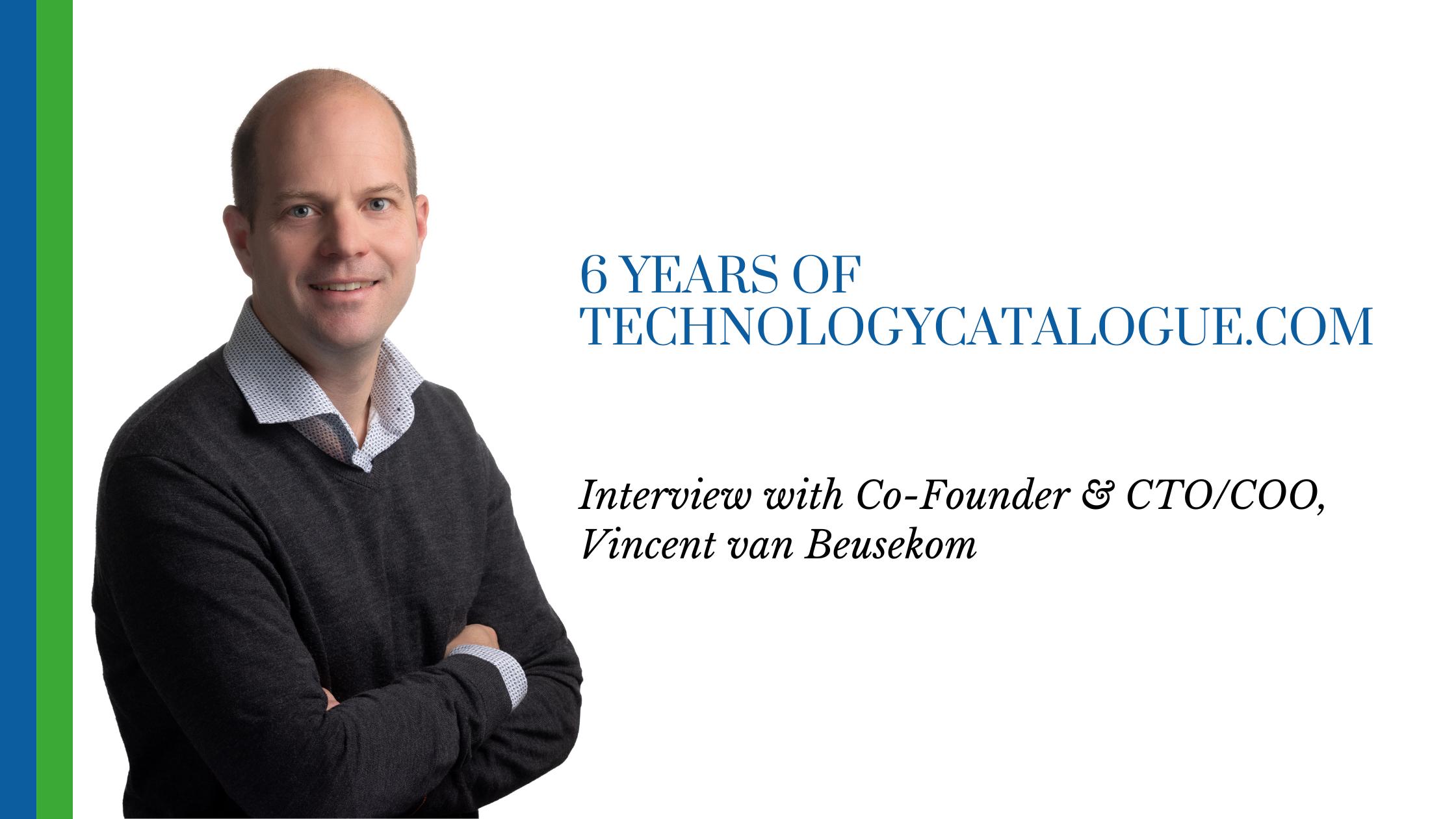 6 years of TechnologyCatalogue.com | Interview with Co-Founder & CTO ...