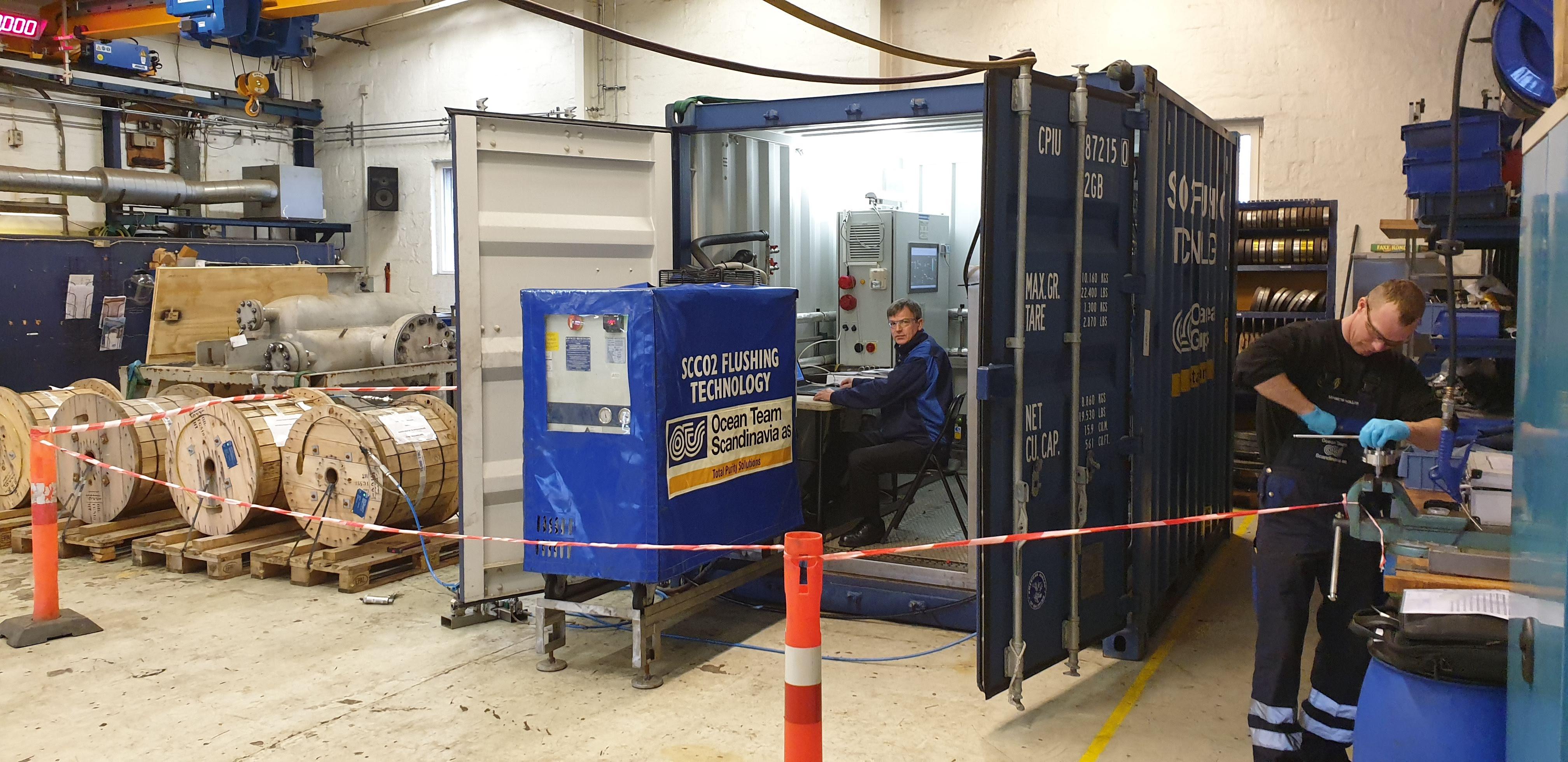 Supercritical Carbon Dioxide Flushing | Technology Catalogue